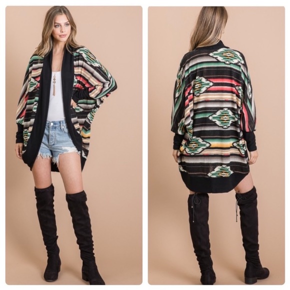 KsnoFadLookS | Sweaters | 21 Cozy Cute Dolman Sleeved Open Aztec Design ...